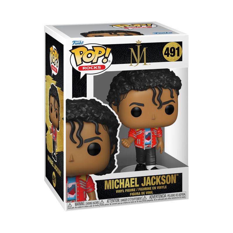 MJ Rocks Beat It Vinyl Figur 491 | Michael Jackson Funko Pop! -figuuri ...