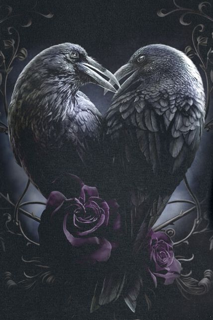 Raven Heart | Spiral T-paita | EMP