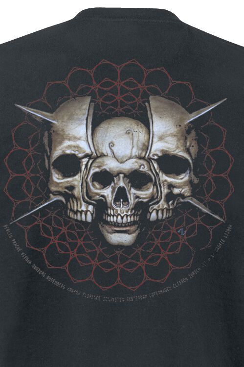 Skull Spikes | Tool T-paita | EMP