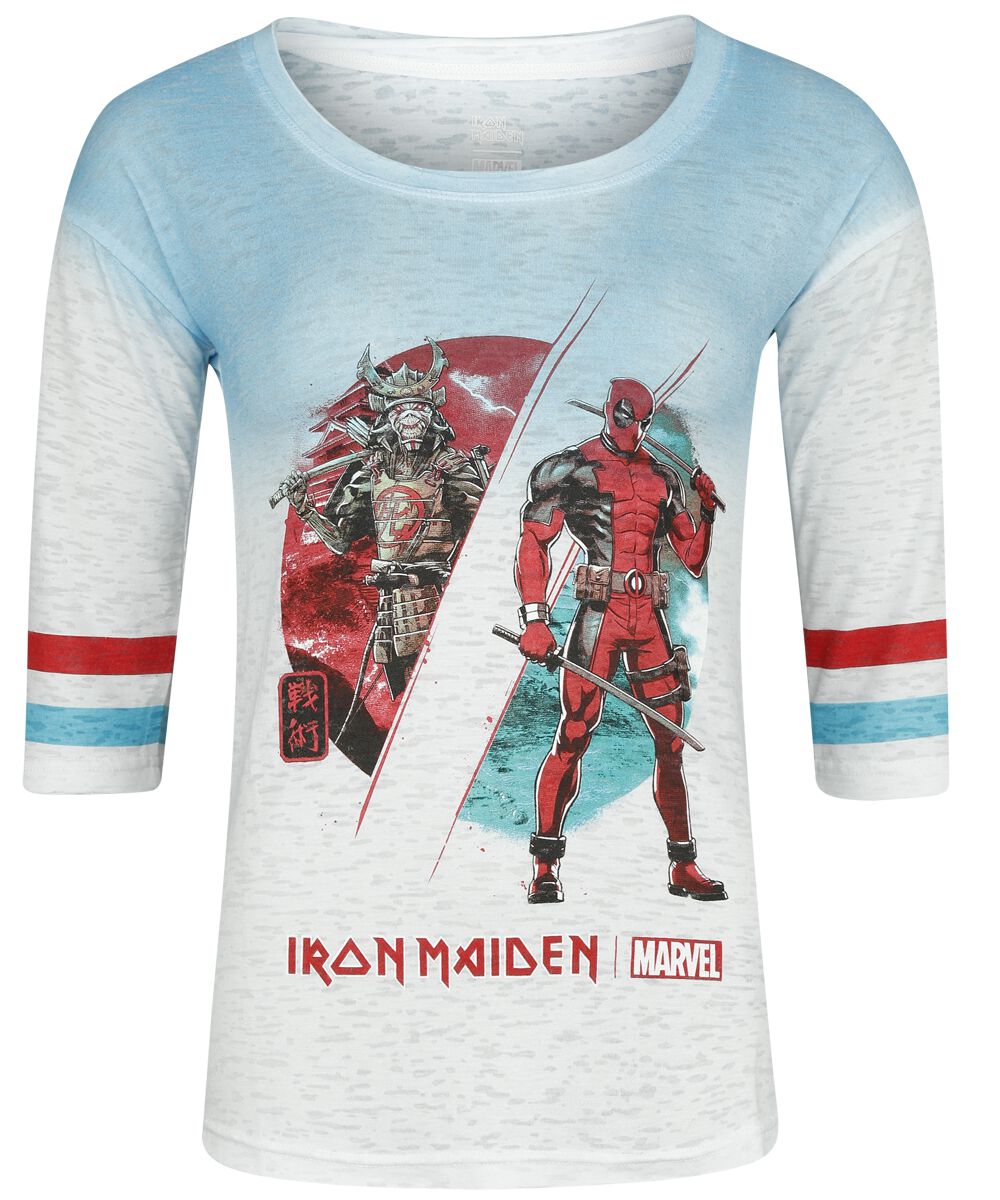 Iron Maiden x Marvel Collection - Samurai Comp | Iron Maiden T-paita | EMP