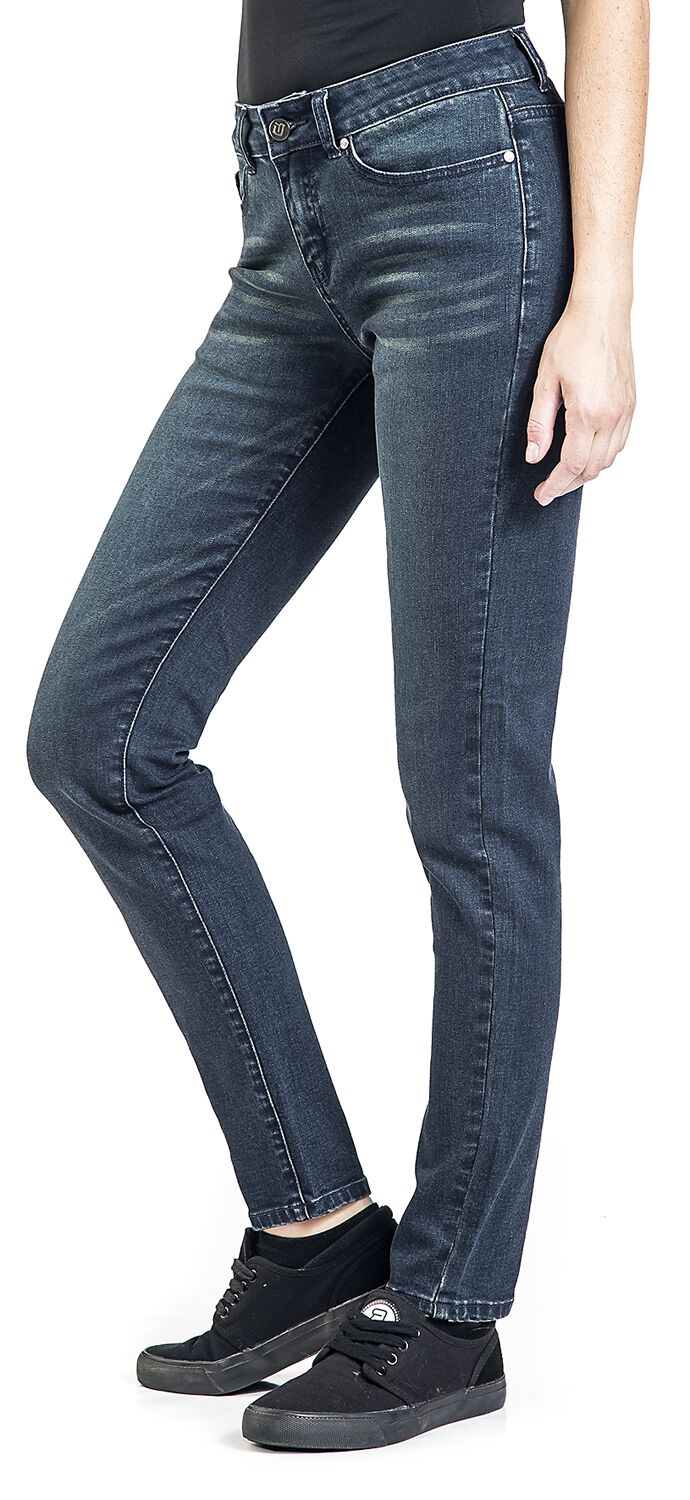 Skarlett - Siniset farkut kevyellä pesulla | RED by EMP Farkut | EMP